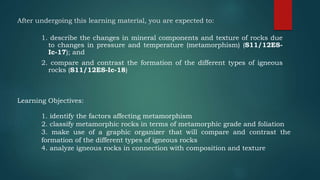 Metamorphism and Types of Igneous Rocks.pptx