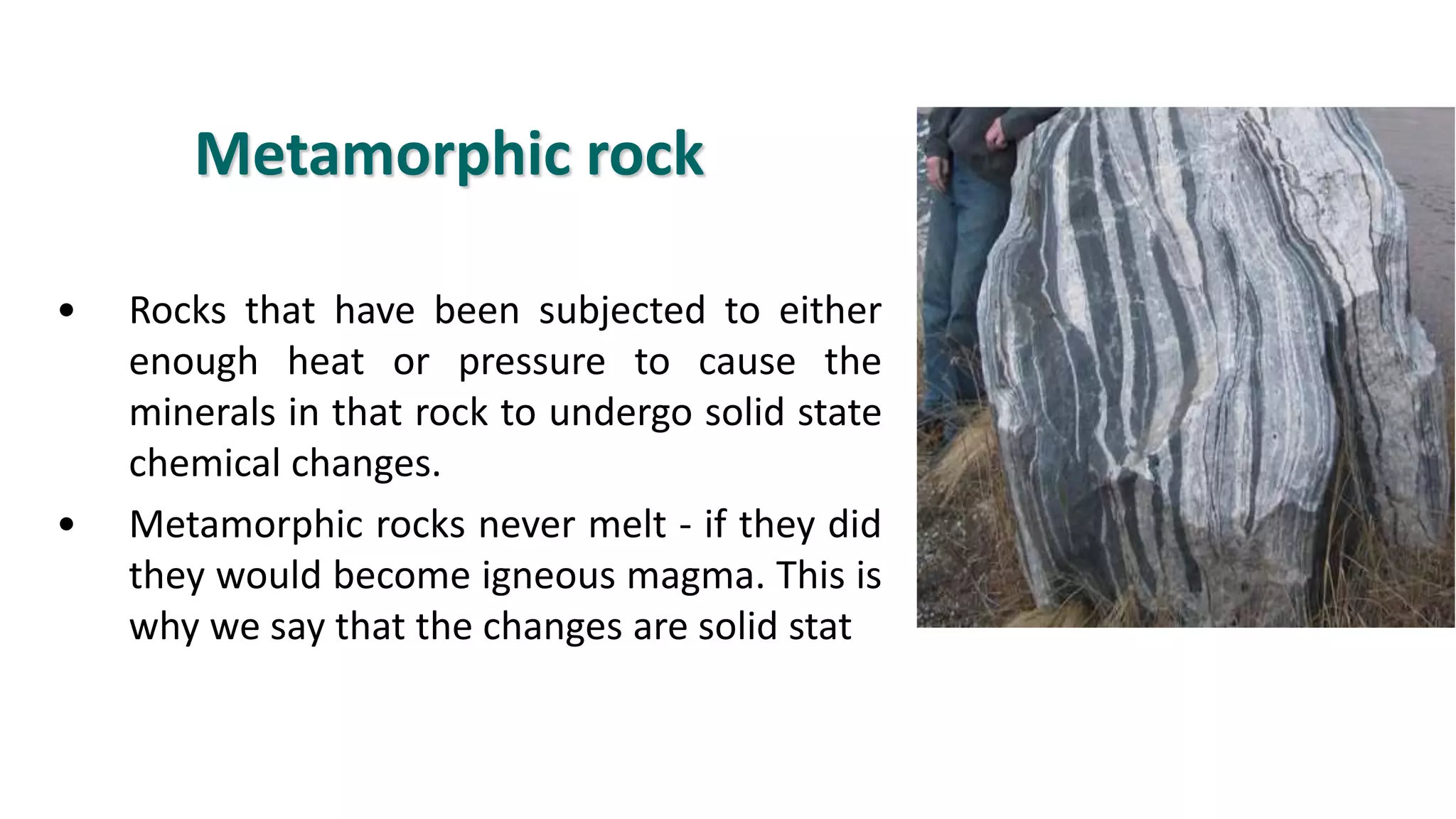 Metamorphism and types of metamorphism | PPTX