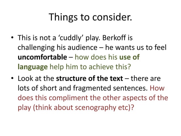 Metamorphosis language | PPTX | Theater | Fine Art