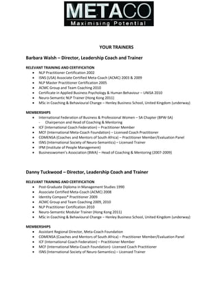 Meta NLP Curriculum | PDF