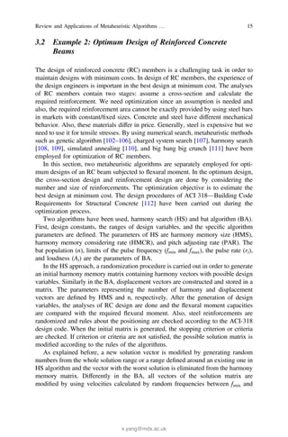 Metaheuristics and Optimiztion in Civil Engineering | PDF