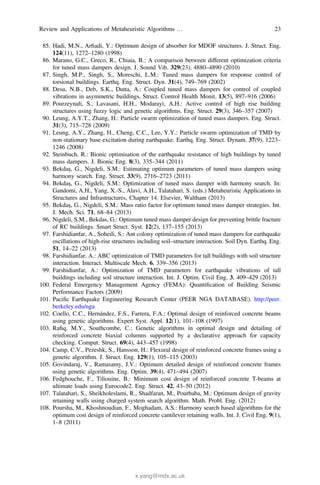 Metaheuristics and Optimiztion in Civil Engineering | PDF