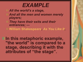 Metaphor | PPT
