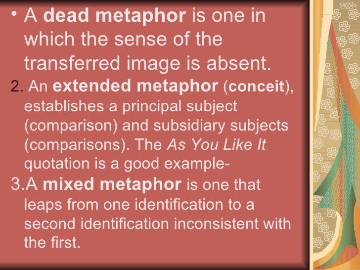 Metaphor metaphor