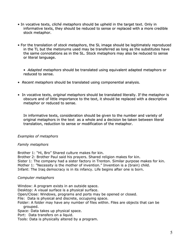 Metaphor | PDF