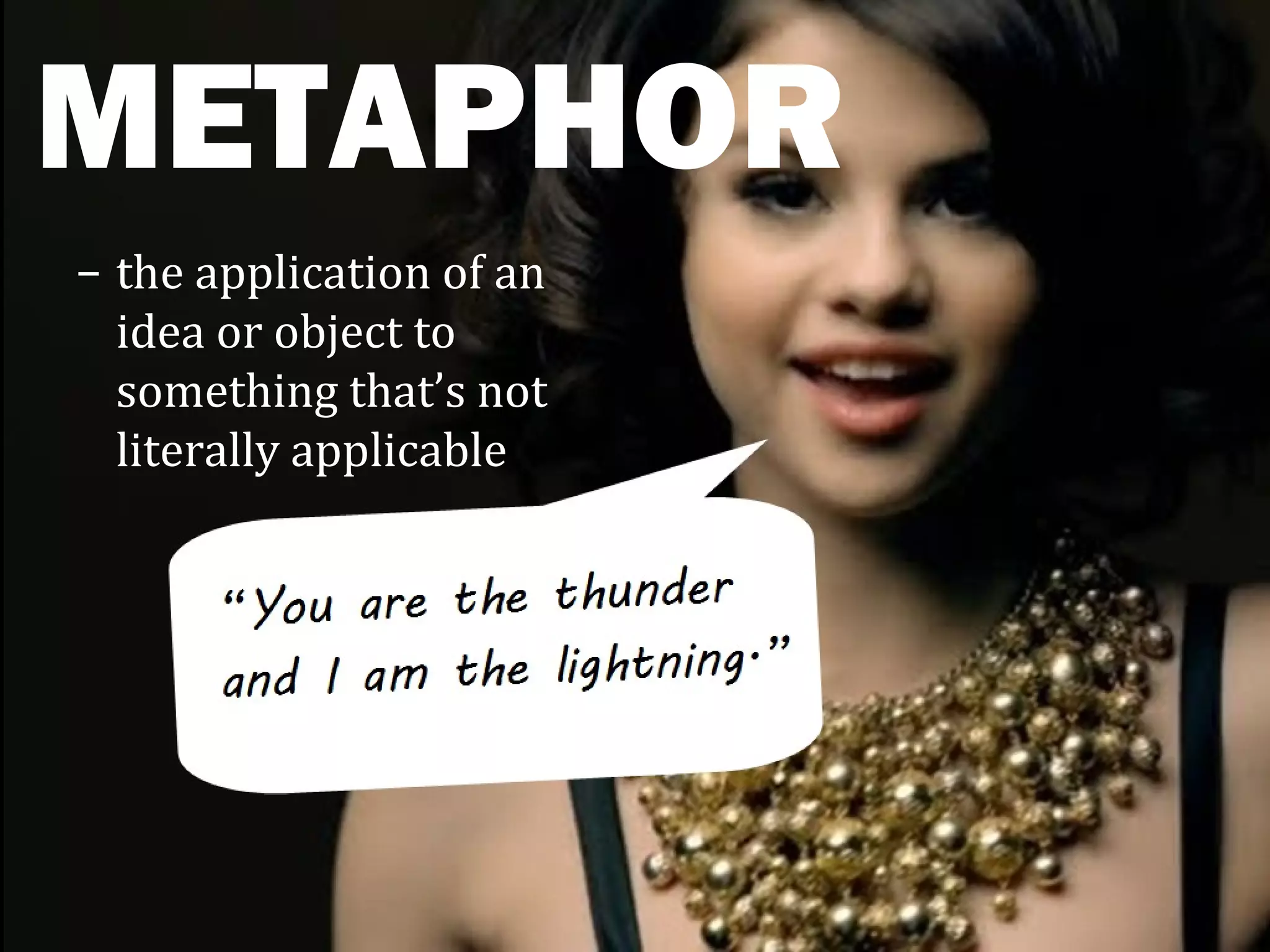 Metaphors - Direct, Implied, and Extended | PPT