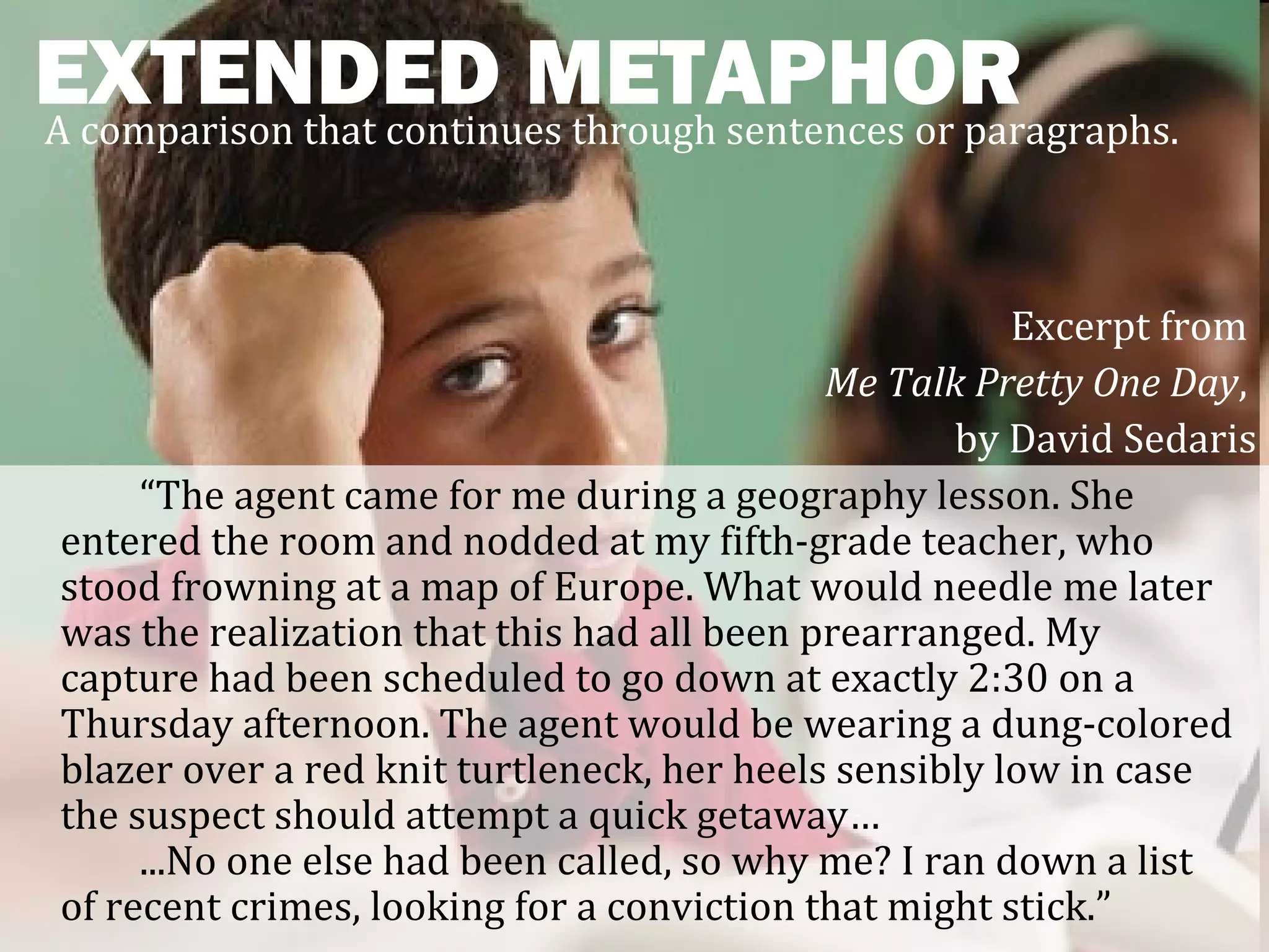 Metaphors - Direct, Implied, and Extended | PPT