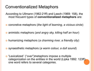 Metaphor and metonymy franklin delacruz | PPT