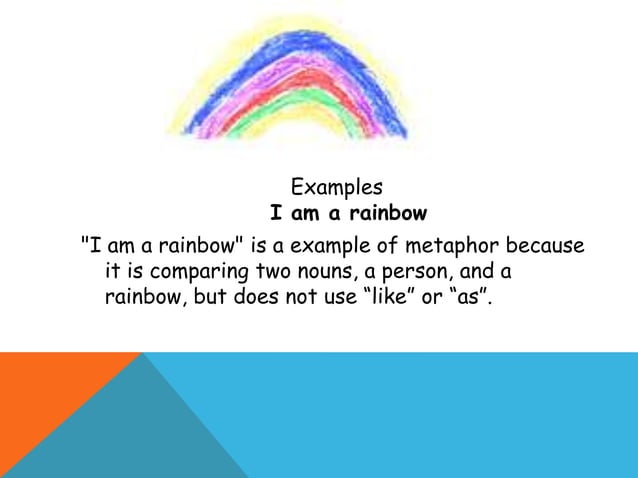 Metaphor classslides | PPTX