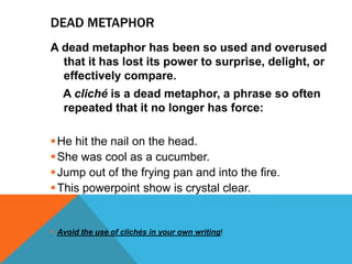 Metaphor classslides | PPTX