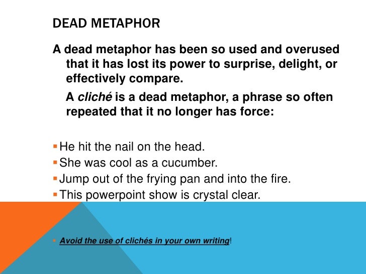 Metaphor Classslides metaphor-classslides