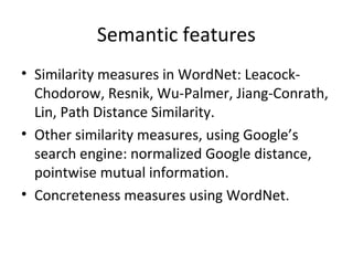 Metaphor detection | PPT