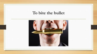 Commonly used English metaphors with pictures | PPTX