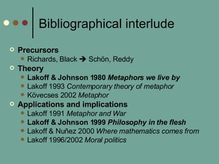 Metaphors of Containment and Causality | PPT