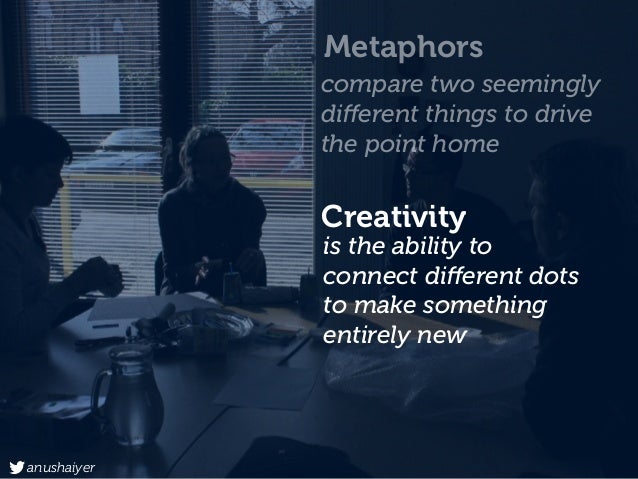 Metaphors in creativity