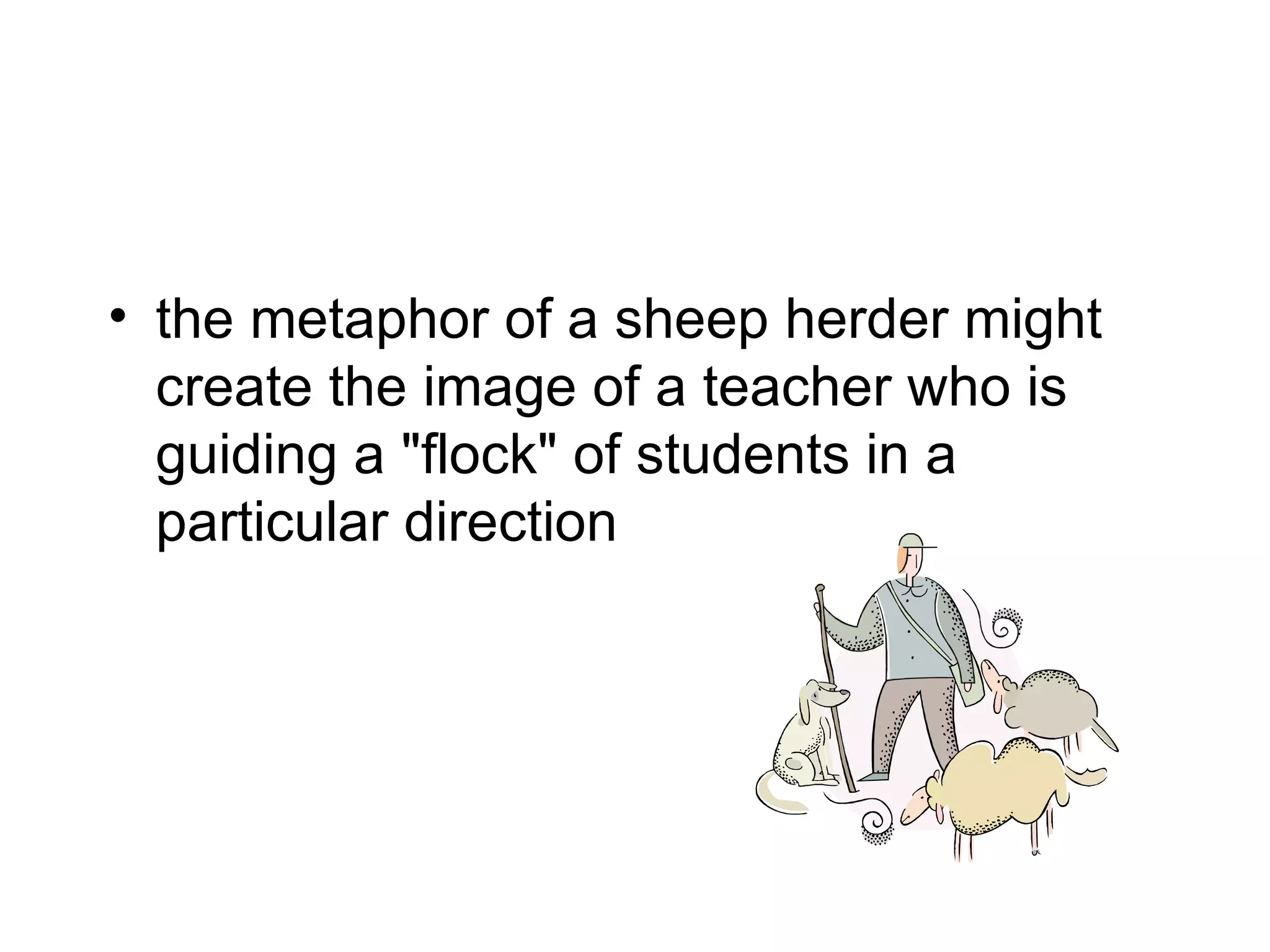 Metaphors For Teaching | PPT