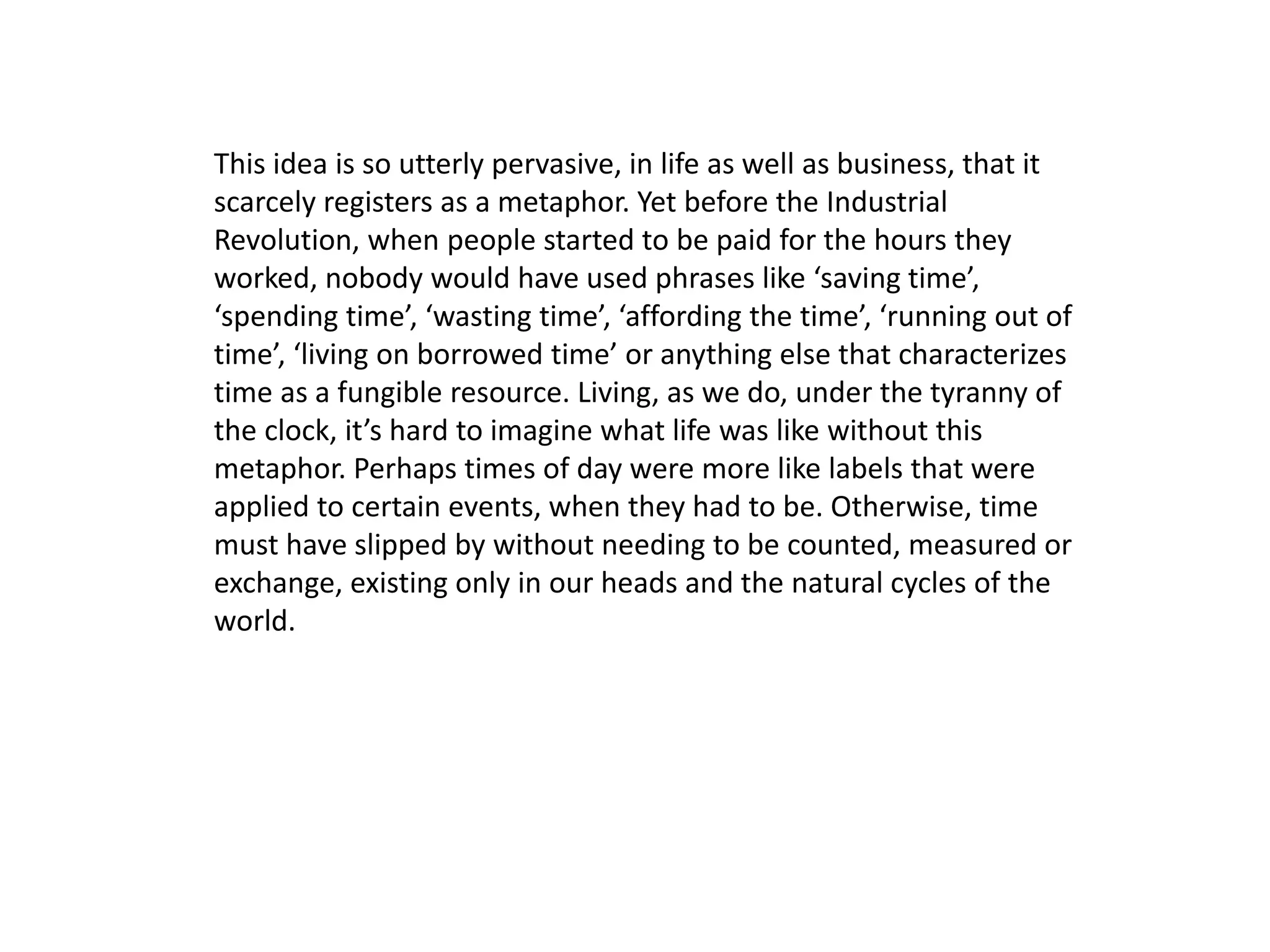Metaphors in business | PPT