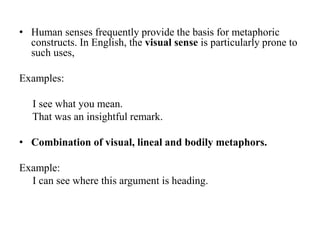 Metaphors of the body | PPT