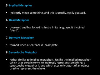 Implied Metaphor Examples