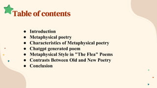 Metaphysical Meets Machine- A Comparative Exploration of Poetry.pptx