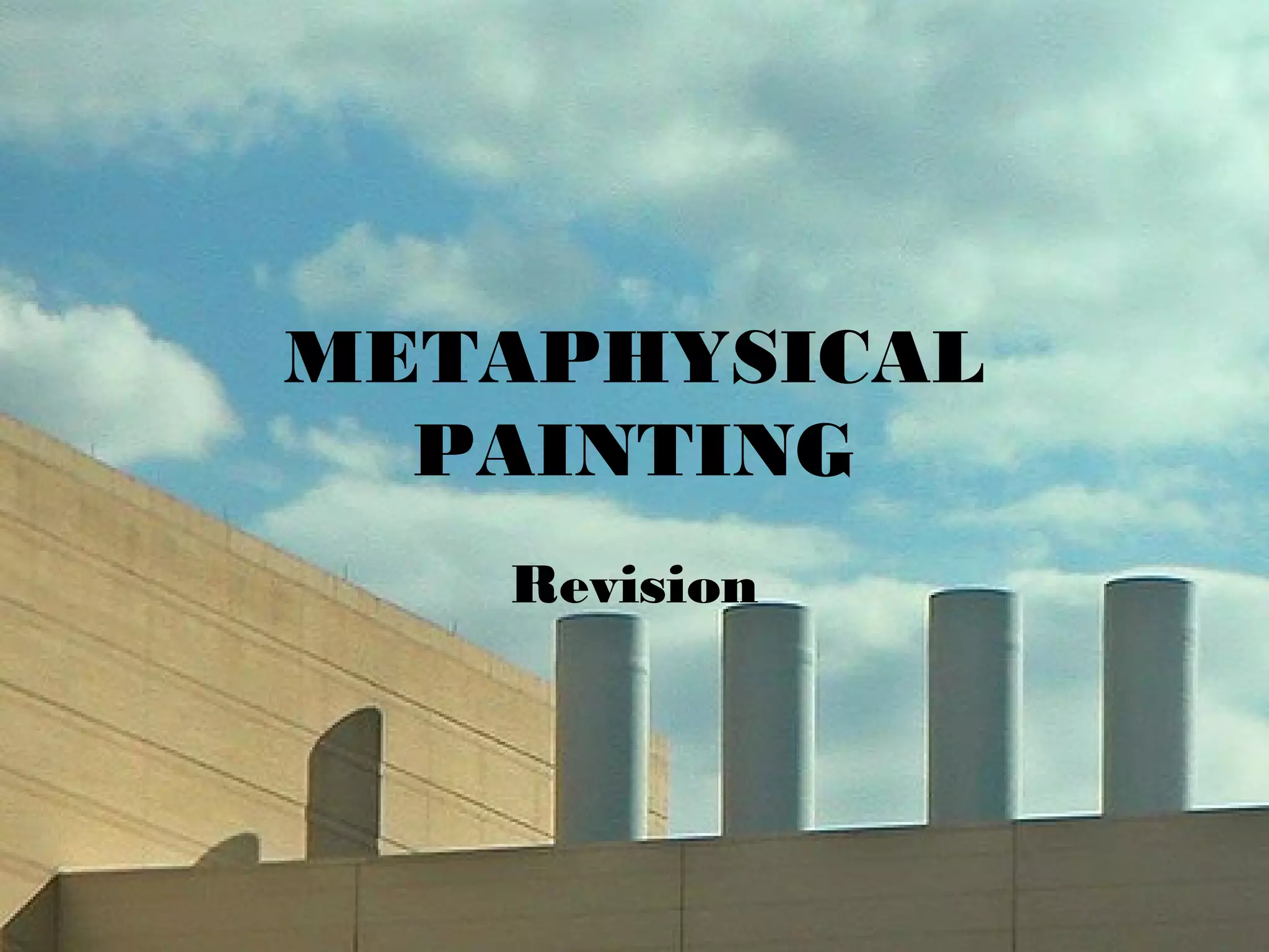 Metaphysical painting (new) | PPT