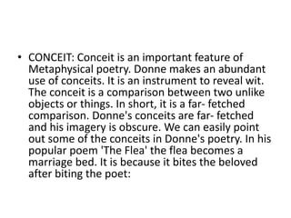 Metaphysical poetry by bhawna bhardwaj | PPTX