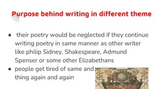 Metaphysical poetry, new change | PPT