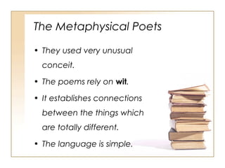 Metaphysical poets | PPT