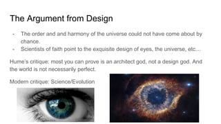 Metaphysics of god | PPTX