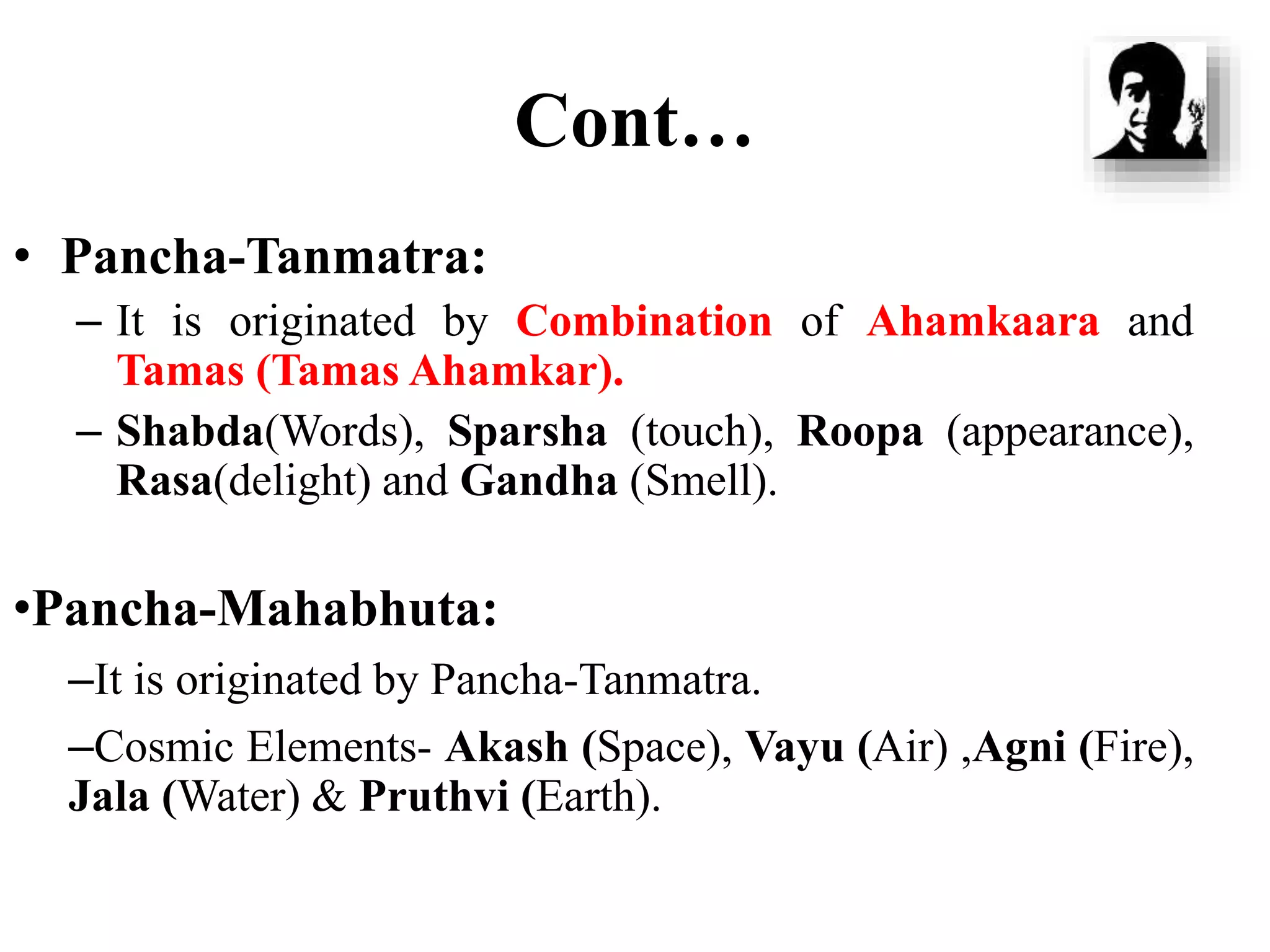 Metaphysics of samkhya philosophy | PPTX