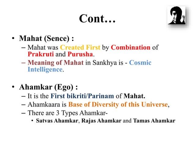 Metaphysics of samkhya philosophy | PPTX | Hinduism | Religion ...