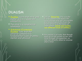 MetaphysicsPPT [armaan -30.3.21].ppt of health | PPT