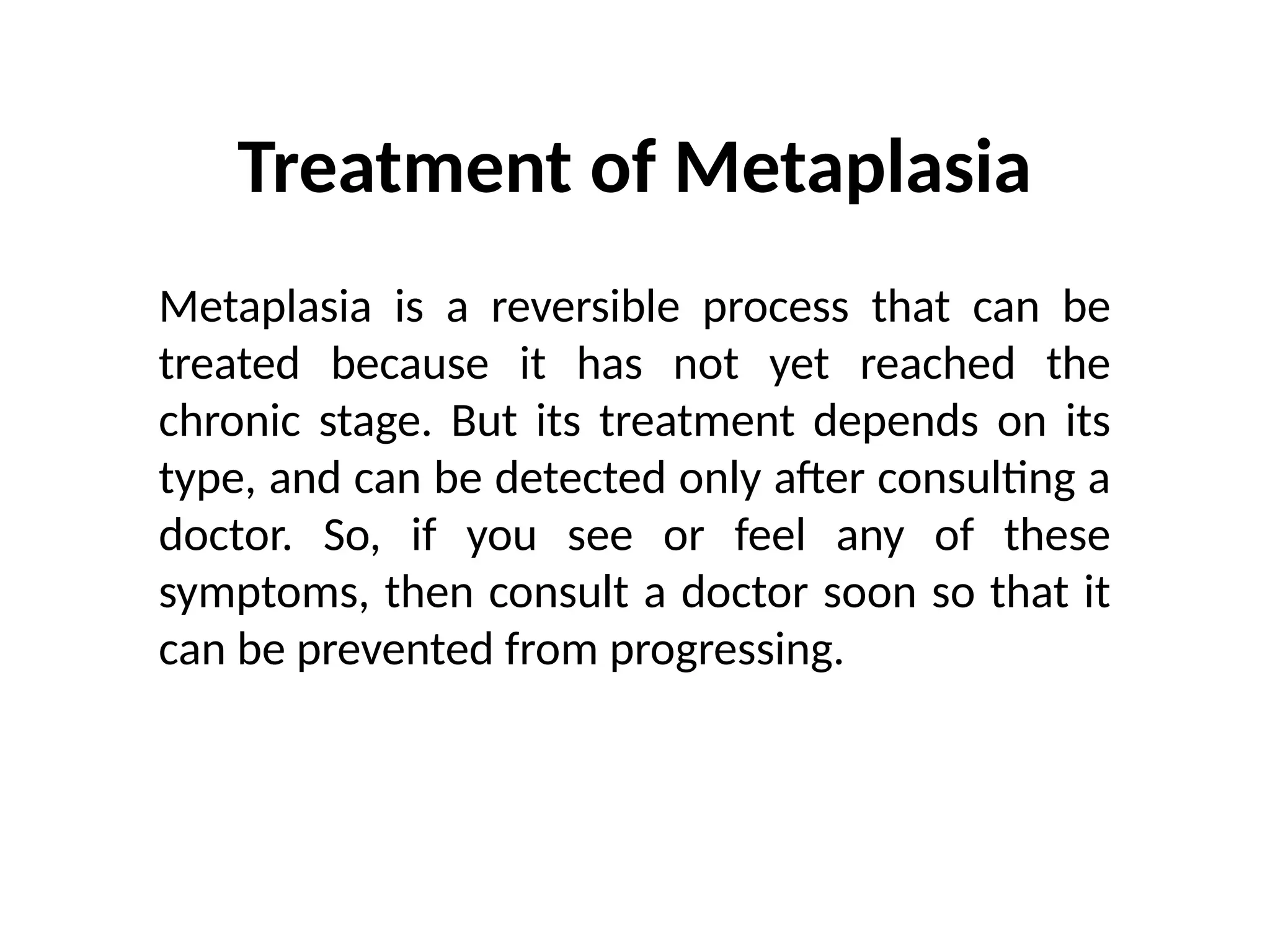 Metaplasia Pathology, Definition, Types, Causes and Examples | PPTX