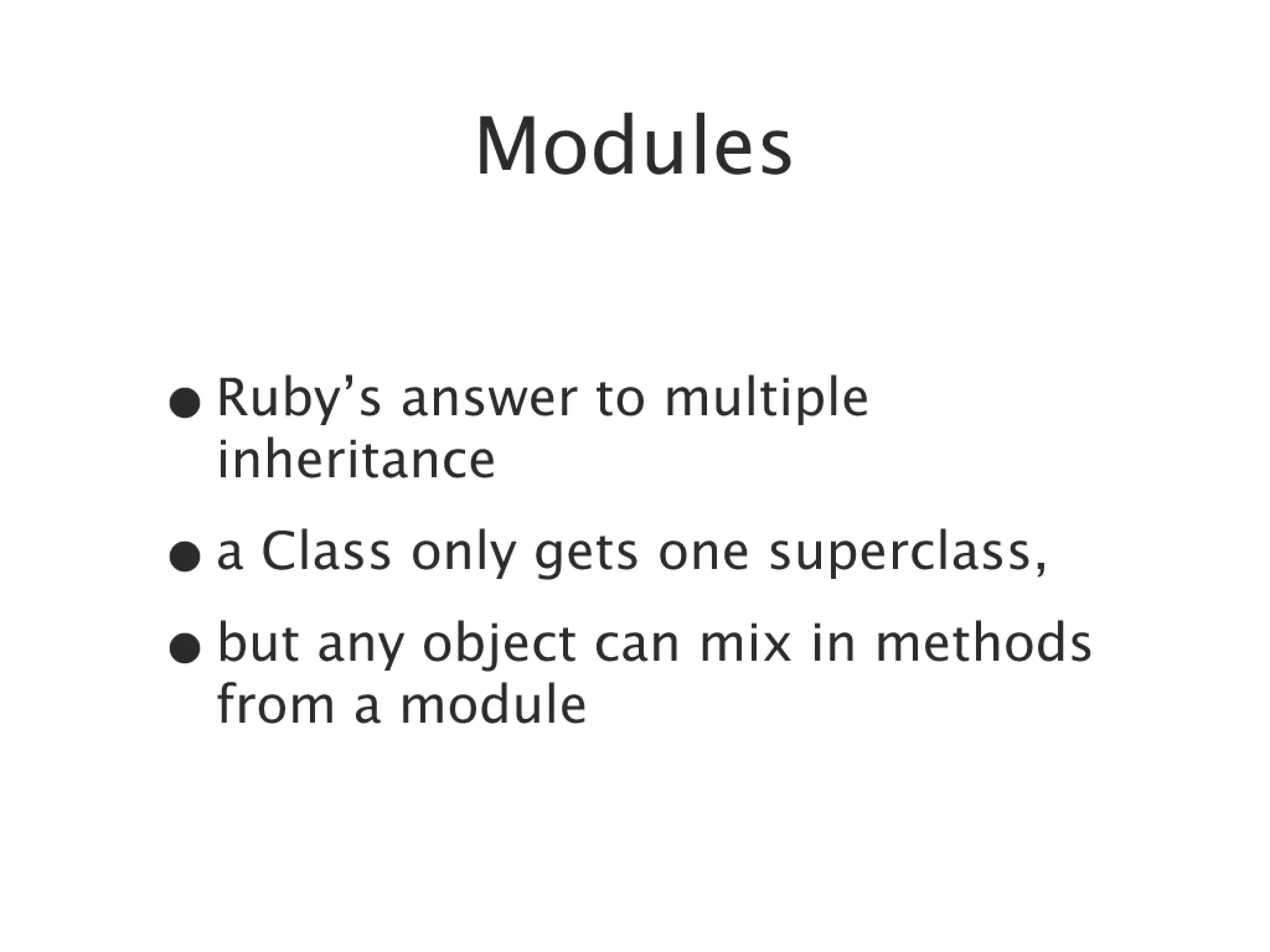 Ruby's Object Model: Metaprogramming and other Magic | PPT