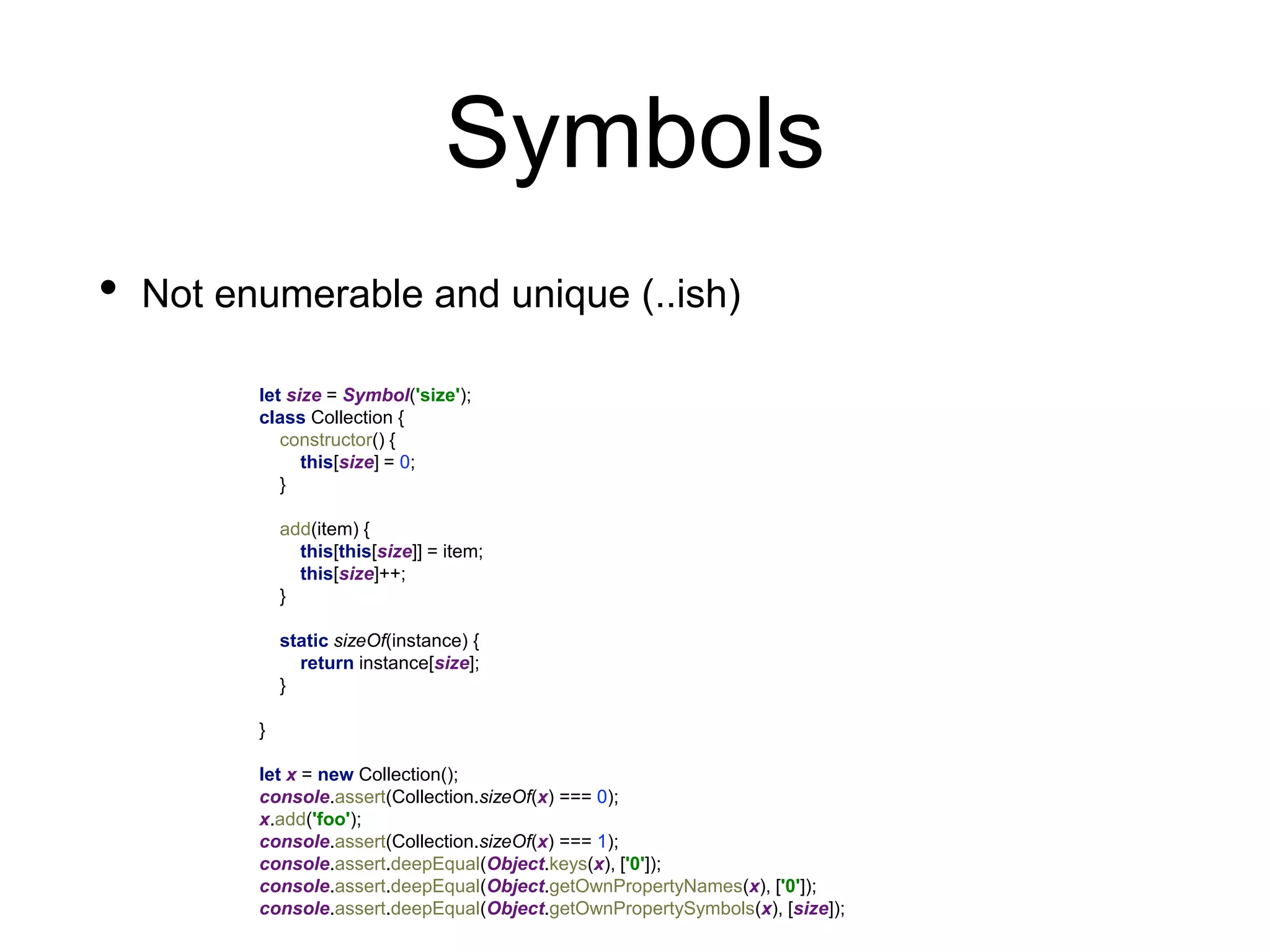 Metaprogramming in ES6
