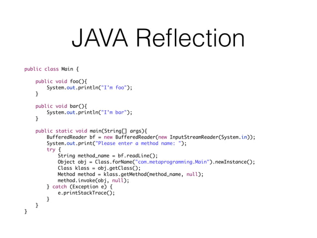 Metaprogramming | PPT