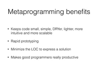 Metaprogramming | PDF