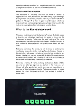 Navigating the Metaverse: A Journey into Virtual Evolution" | PDF