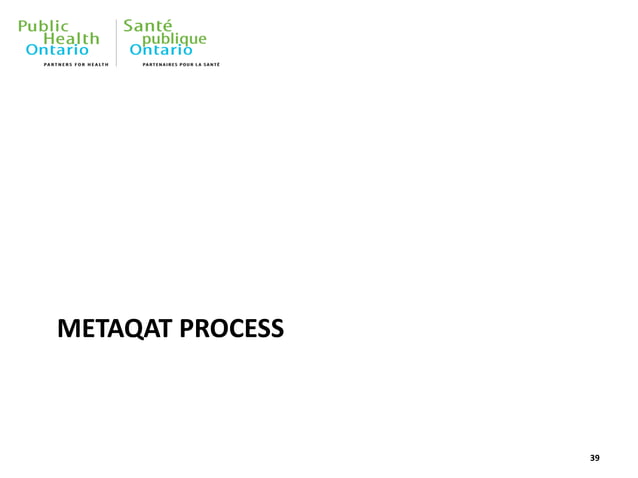 NCCMT Spotlight Webinar: MetaQAT | PPT