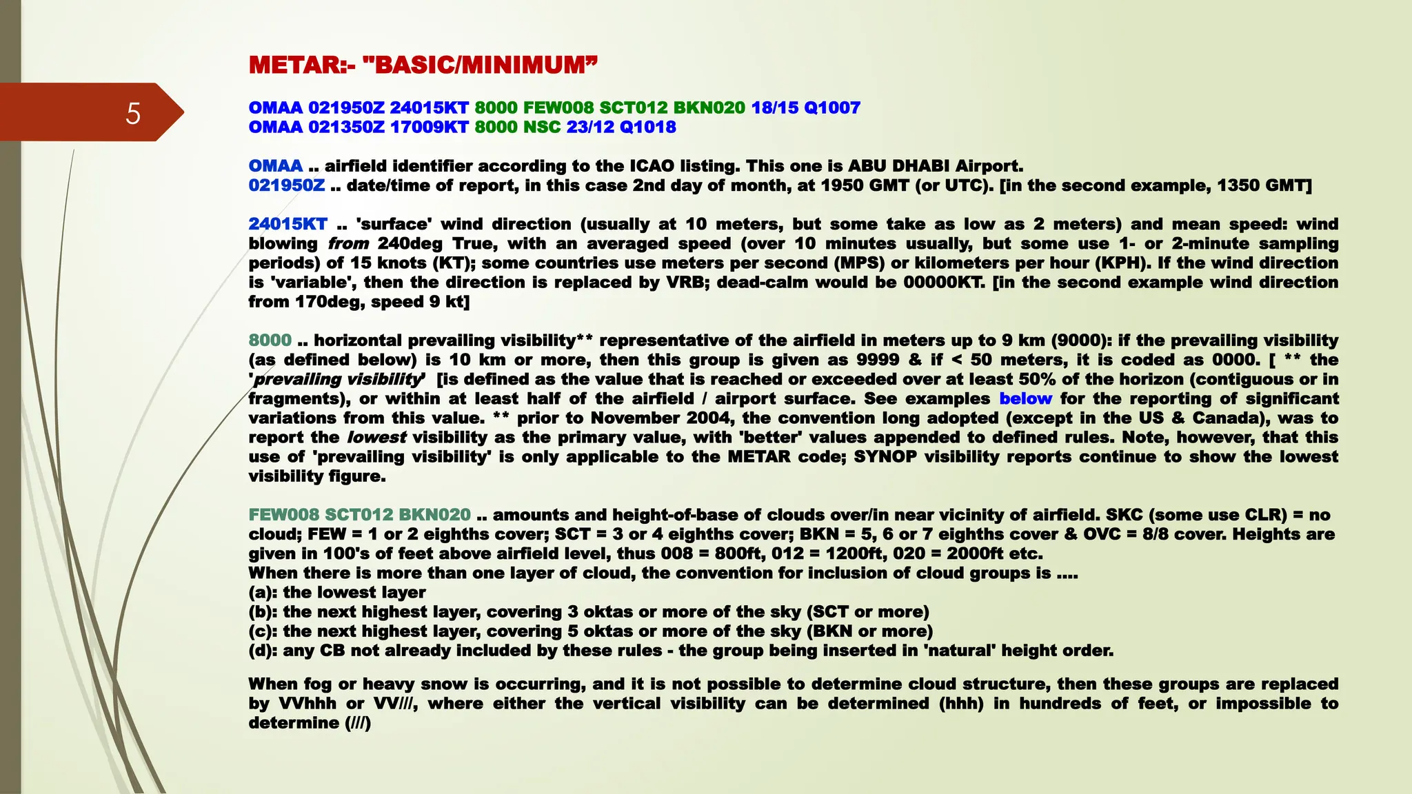 METAR-TAF-SYNOP-UPPER AIR CODES-2024.pptx