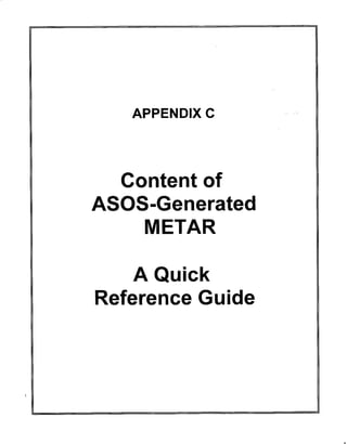 Metar decode guide | PPT