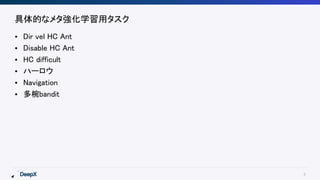 [DL輪読会]Meta Reinforcement Learning | PPTX | Technology & Computing