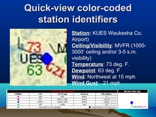 Cool Tools: Using the CWSU METAR Map | PPT
