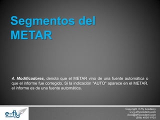 Reporte Meteorológico Metar | PDF
