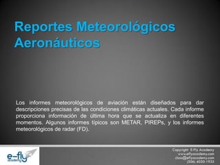 Reporte Meteorológico Metar | PDF