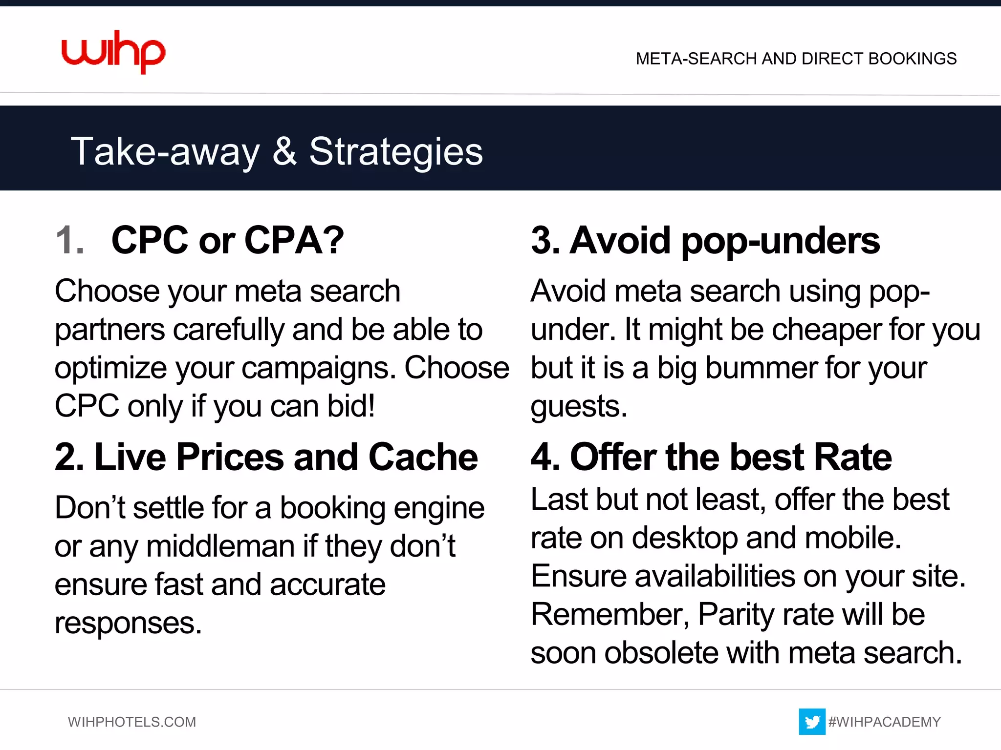 WIHP: Meta Search Advertising | PPTX