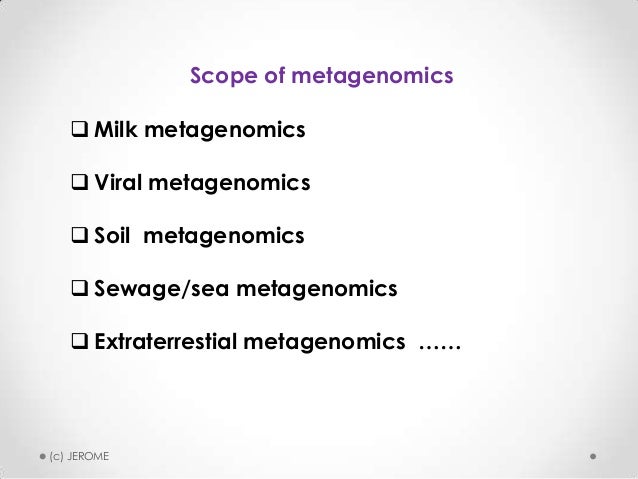 Metagenomics: An overview