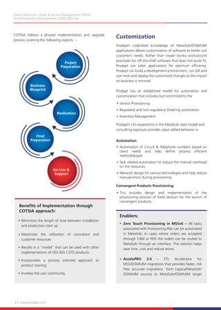 MetaSolv Implementation Services | PDF | Operating Systems | Computer ...