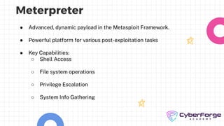 Online Sync meetup: Metasploit 101 slides | PPT