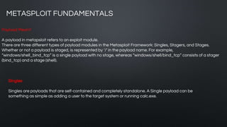 Metasploit | PPTX